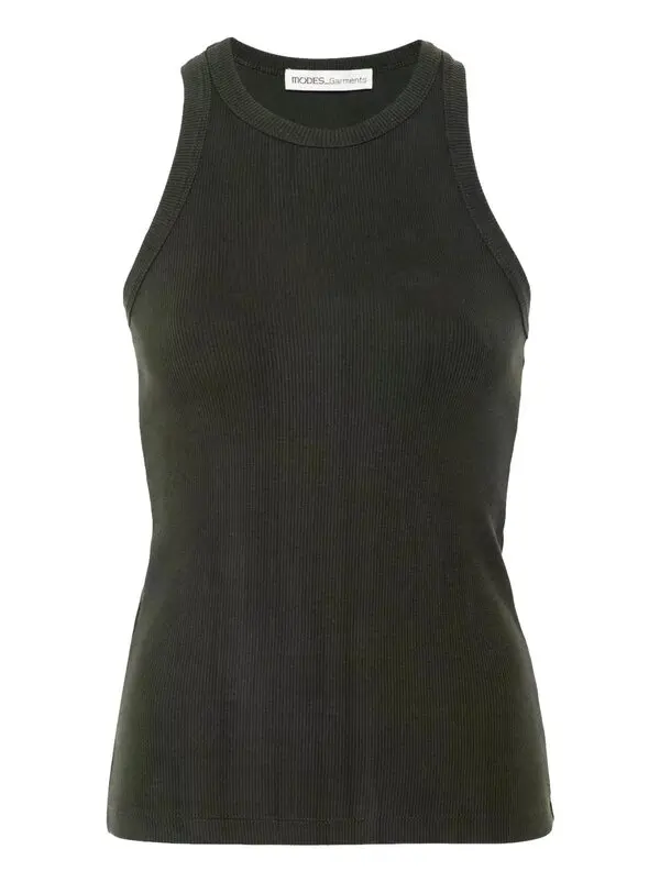 MODES Ribbed Tank Top - Green