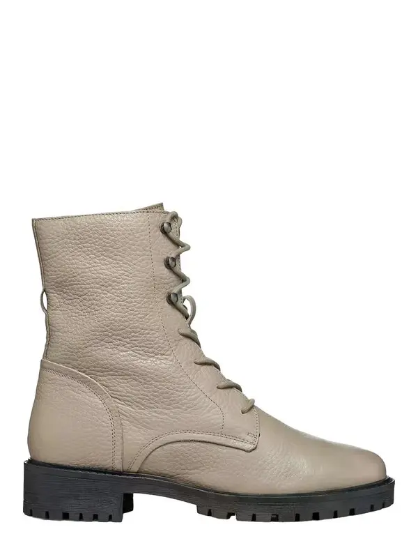 Geox Hoara Combat Boots - Neutrals