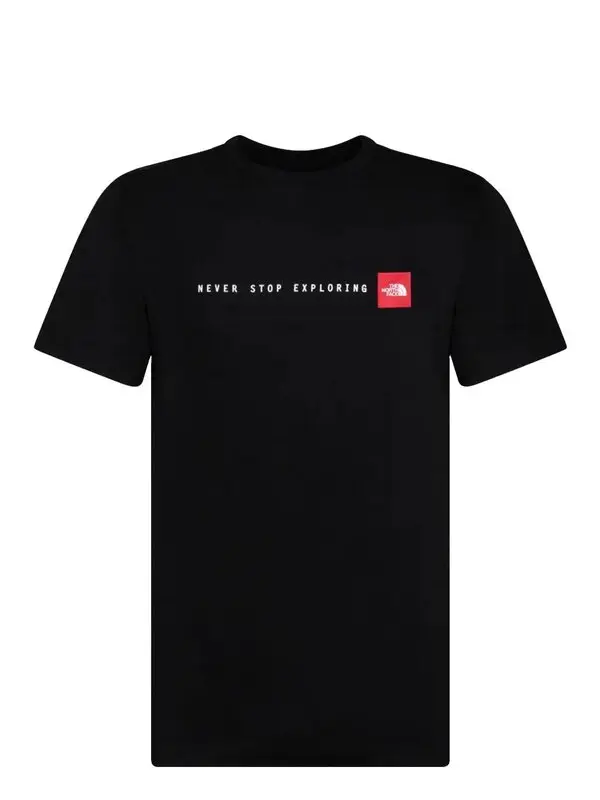 The North Face Slogan-print T-shirt - Black