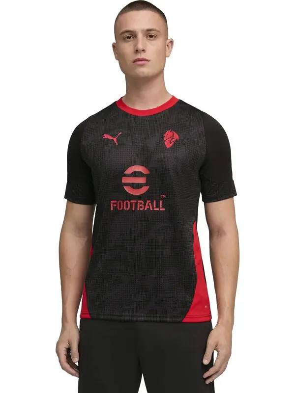 PUMA Ac Milan Training Jersey - Black