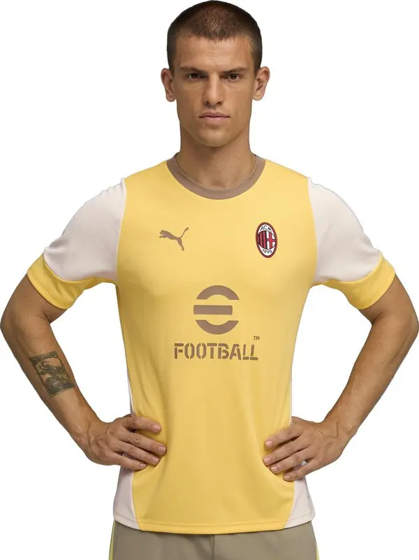 PUMA Ac Milan Training Jersey - Yellow