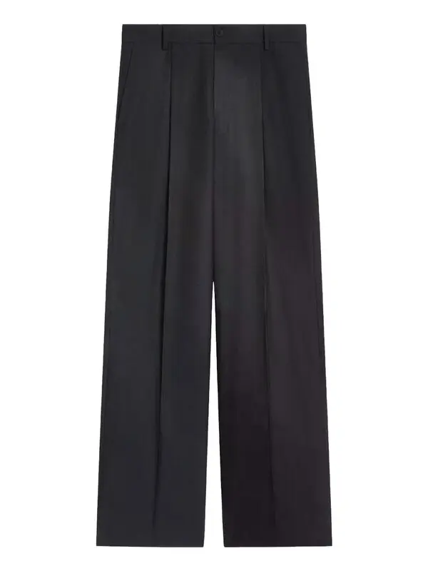 Dries Van Noten Wool Trousers - Black