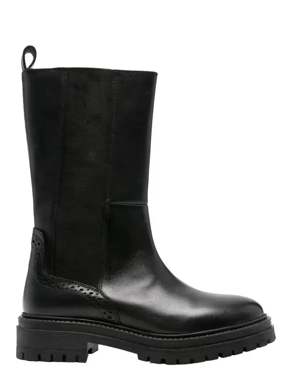 Geox Iridea Mid-calf Boots - Black