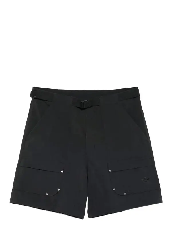 Adidas Belted Cargo Shorts - Black