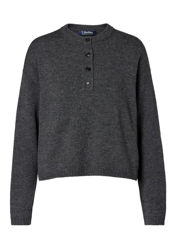 Max Mara Wool And Cashmere Sweater - Grey