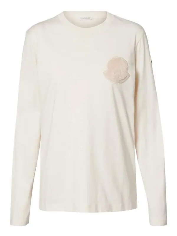 Moncler Cotton Jersey T-shirt - White