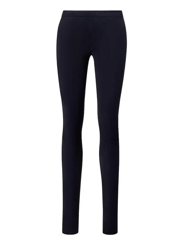 Stouls Carolyn Mid-rise Suede Leggings - Blue