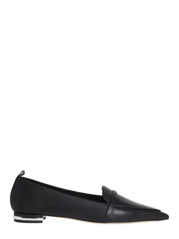 MALONE SOULIERS Leather Dora Loafers - Black
