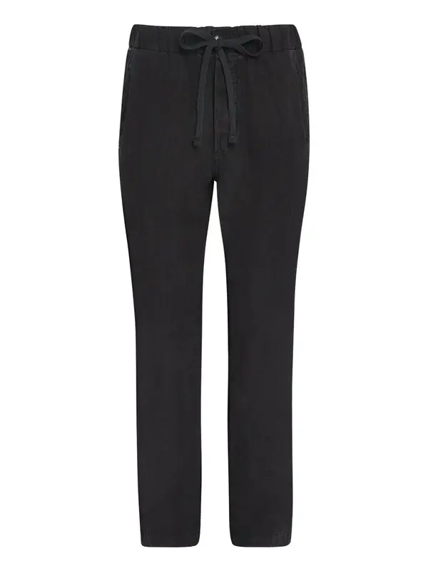 Citizens Of Humanity Linen Pleated Trousers - Black