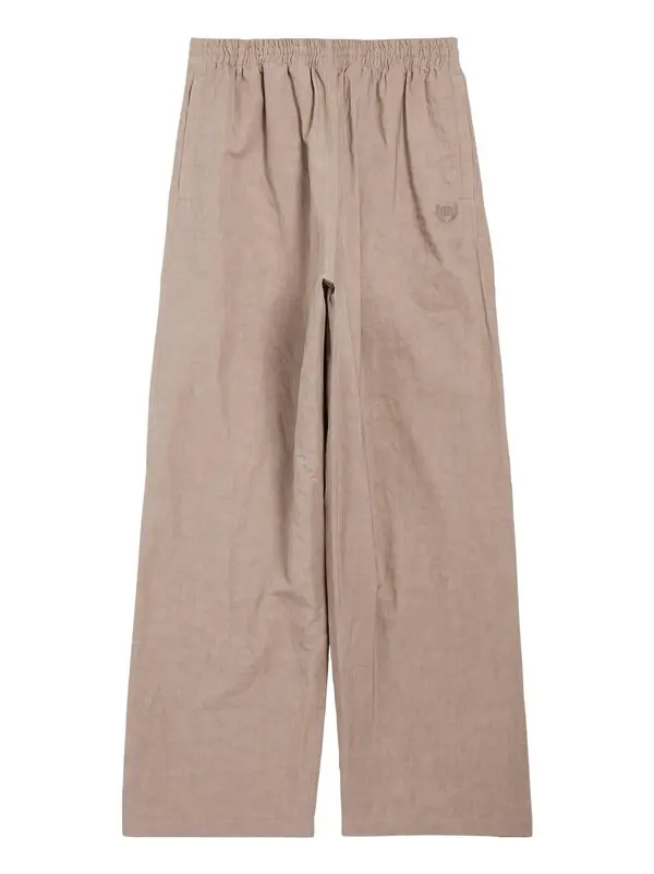 Balenciaga Cotton-blend Baggy Trousers - Brown