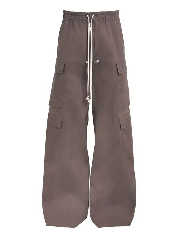Rick Owens Cargobelas Wide-leg Trousers - Grey