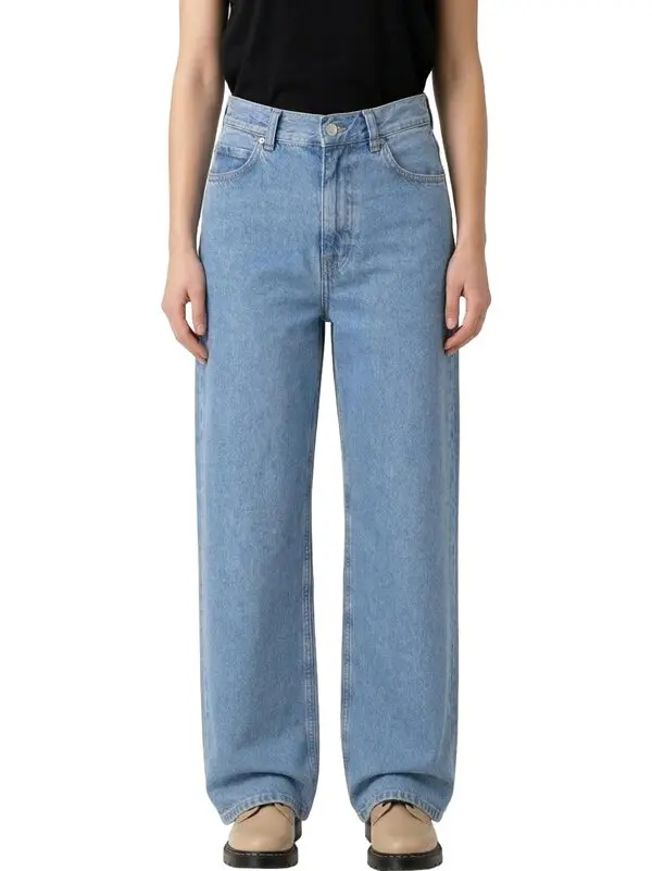 Carhartt Work In Progress Wide Leg Jeans - Blue 1
