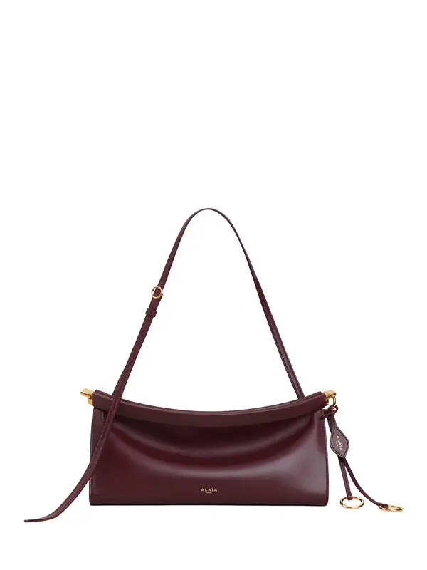 Alaïa Medium Le Click East West Shoulder Bag - Red