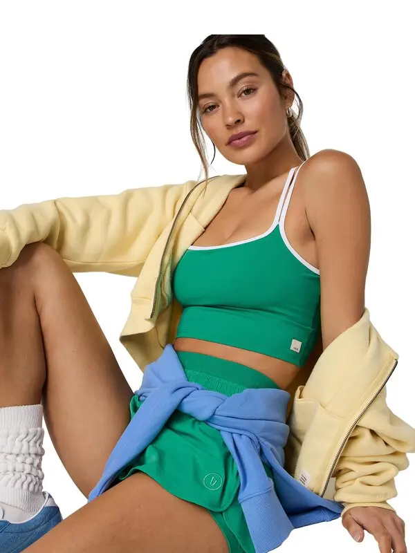 Vuori Daily Layered Tank - Emerald