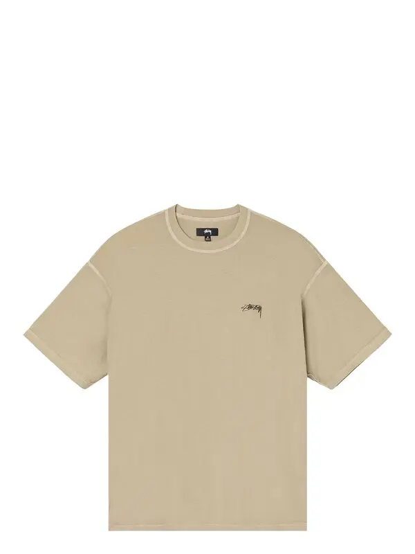 StÜssy Pigment Dyed Inside Out Crew - Green