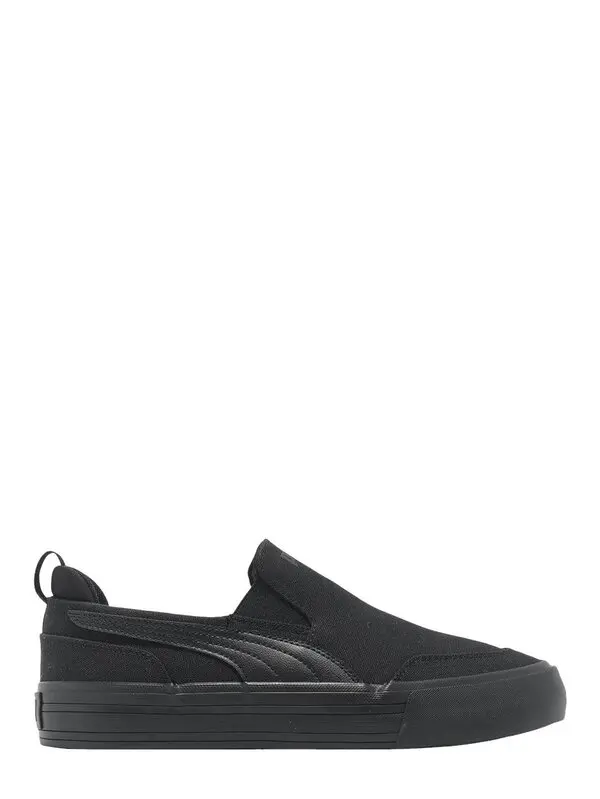 PUMA Court Classic Vulc Slip On Sneakers - Black