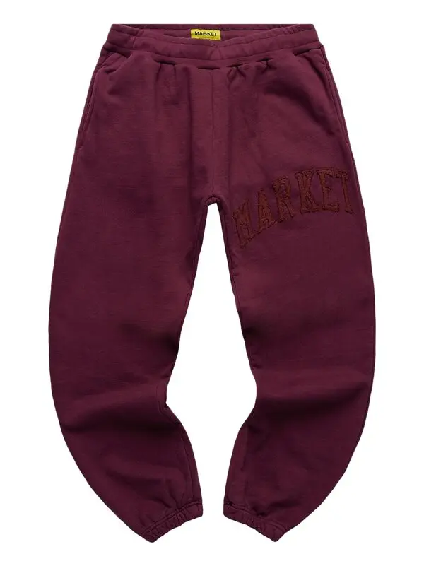 MARKET Vintage Washed Sweatpants - Red
