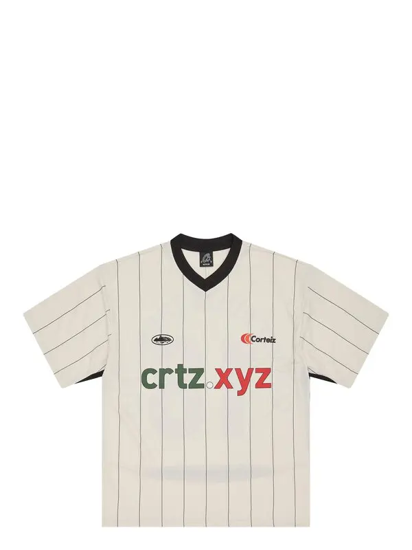 CORTEIZ Website Football Jersey - Cream