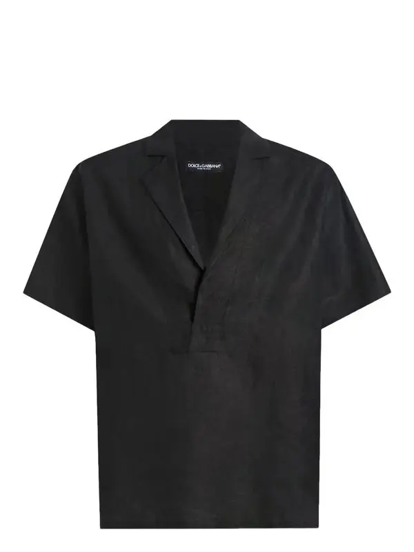 Dolce & Gabbana Silk Shirt - Black