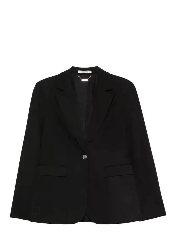Calvin Klein Single-breasted Notched-lapel Blazer - Black