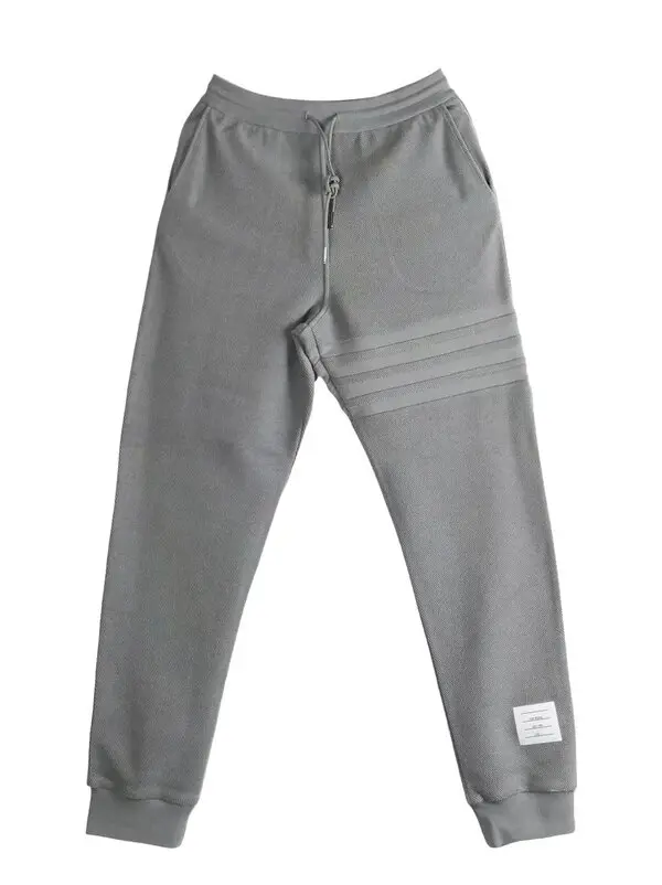 Thom Browne Three-stripe Sweatpants - Grey