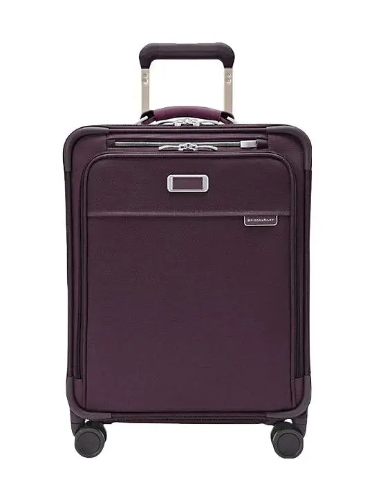 Briggs & Riley Global Expandable Spinner Carry-on Suitcase 55cm - Plum
