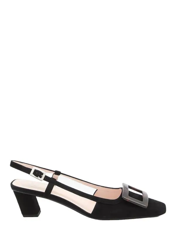ROGER VIVIER Belle Vivier Slingback Pumps - Black