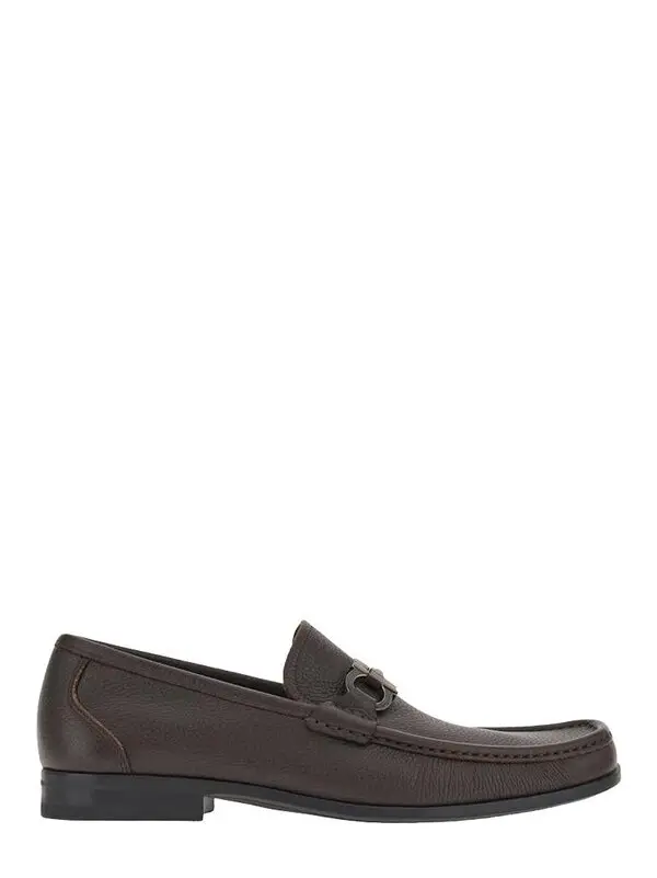 FERRAGAMO Flat Loafers - Hickory