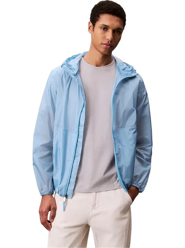 Calvin Klein Ultralight Ripstop Jacket - Blue Steam