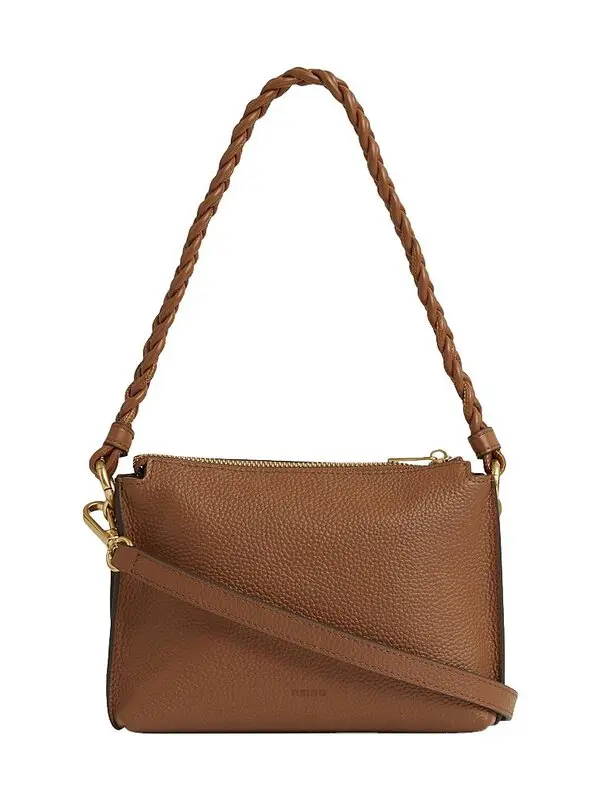 REISS Paige Crossbody - Tan