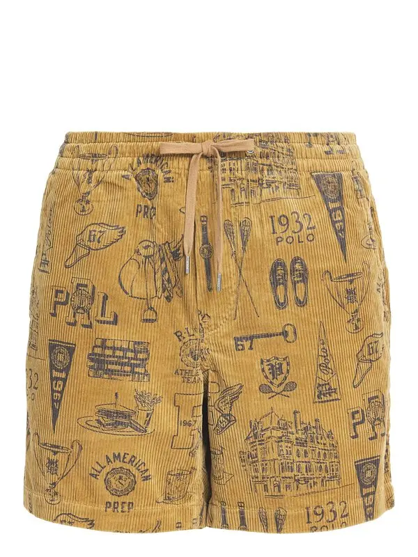 Ralph Lauren Cotton Corduroy Shorts - Brown