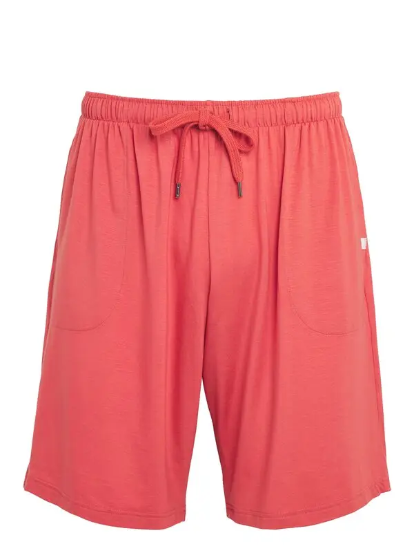 Derek Rose Micromodal Lounge Shorts - Red