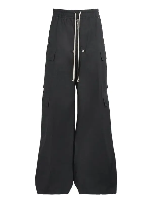 Rick Owens Cargobelas Straight-leg Trousers - Black