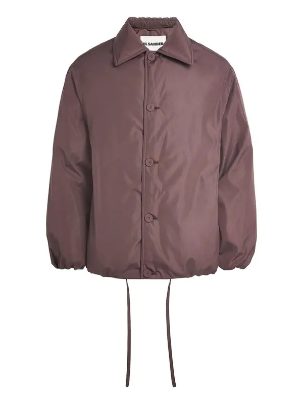 JIL SANDER Padded Down Jacket - Brown
