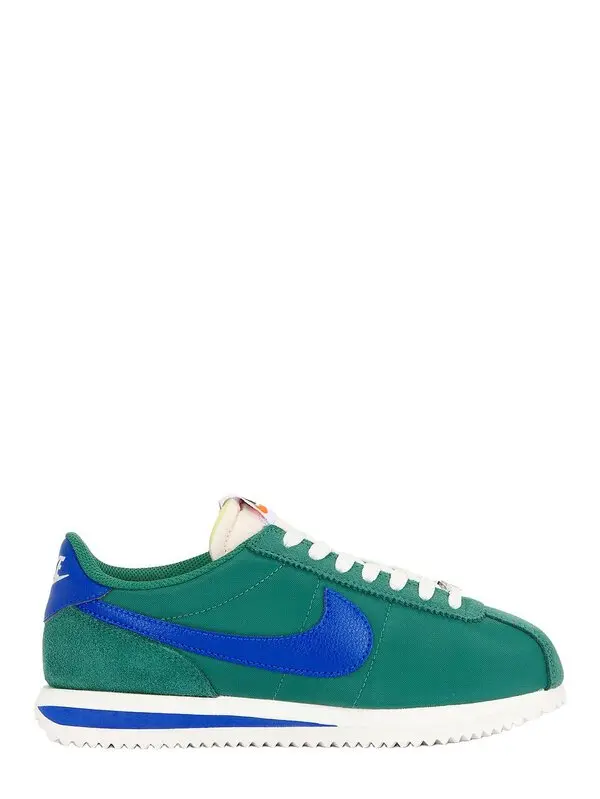 Nike Cortez Sneaker - Evergreen Aura  Sail  White  & Hyper Roy