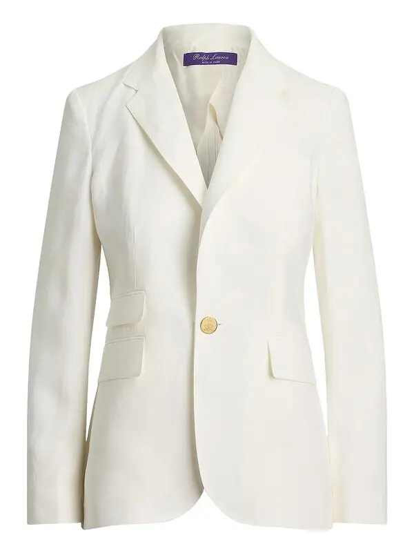 Ralph Lauren Parker Linen Jacket - Cream