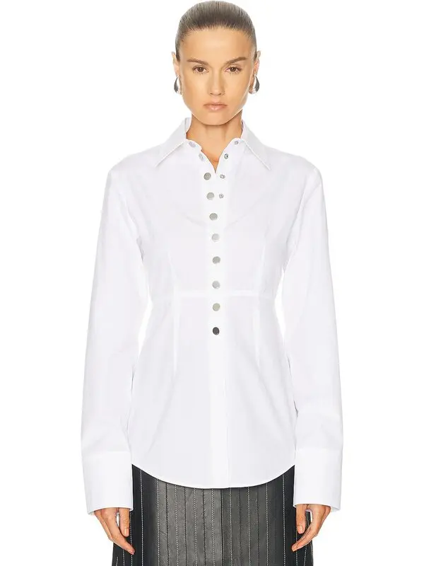 Sportmax Azoto Shirt - Optical White