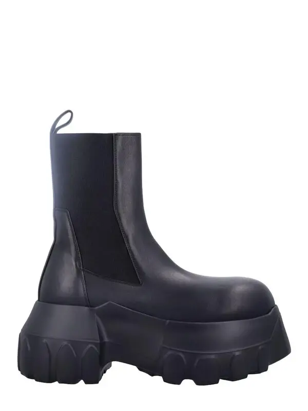 Rick Owens Beatle Mega Tractor Boots - Black