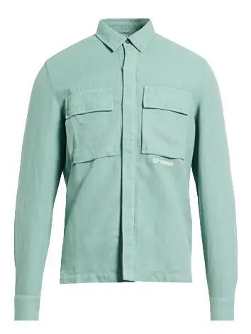 C.P. COMPANY C. P. Company Shirt Light Size Cotton, Linen - Green