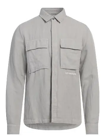 C.P. COMPANY C. P. Company Shirt Light Size Cotton, Linen - Grey