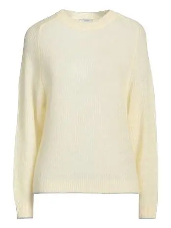 Peserico Sweater In Pastel Baby Alpaca Wool Blend - Yellow