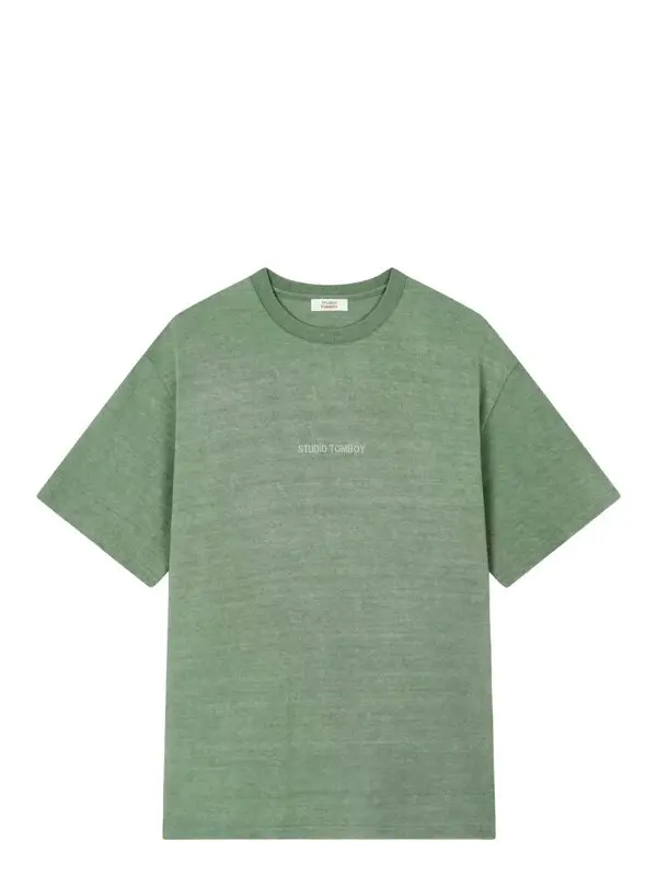 STUDIO TOMBOY Logo-print T-shirt - Green