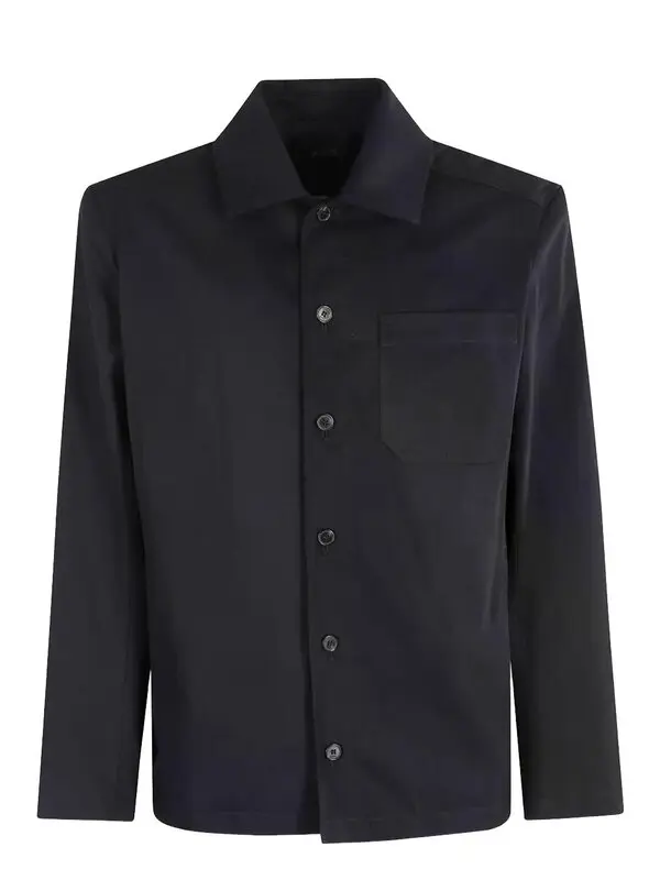 A.p.c. Cofco Button-fastening Pocket Shirt Jacket - Blue