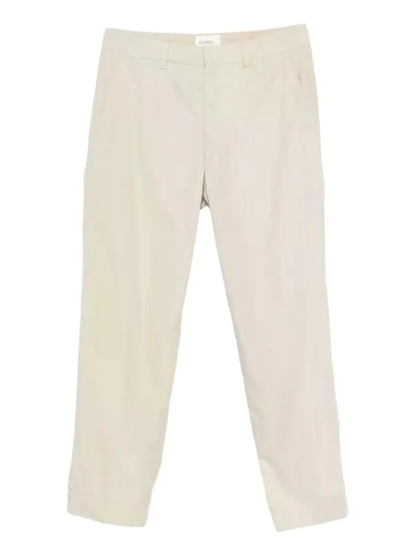 Closed Cuffed Trousers - Neutrals
