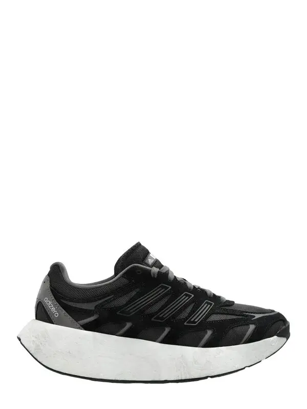 Adidas Adizero Striped-pattern Sneakers - Black