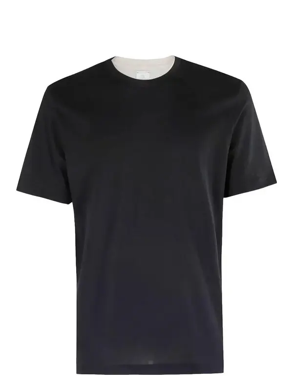 Eleventy Cotton Short-sleeve T-shirt - Black