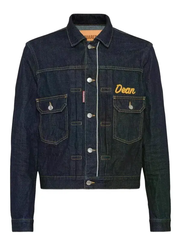 Dsquared2 Rebel Denim Jacket - Blue