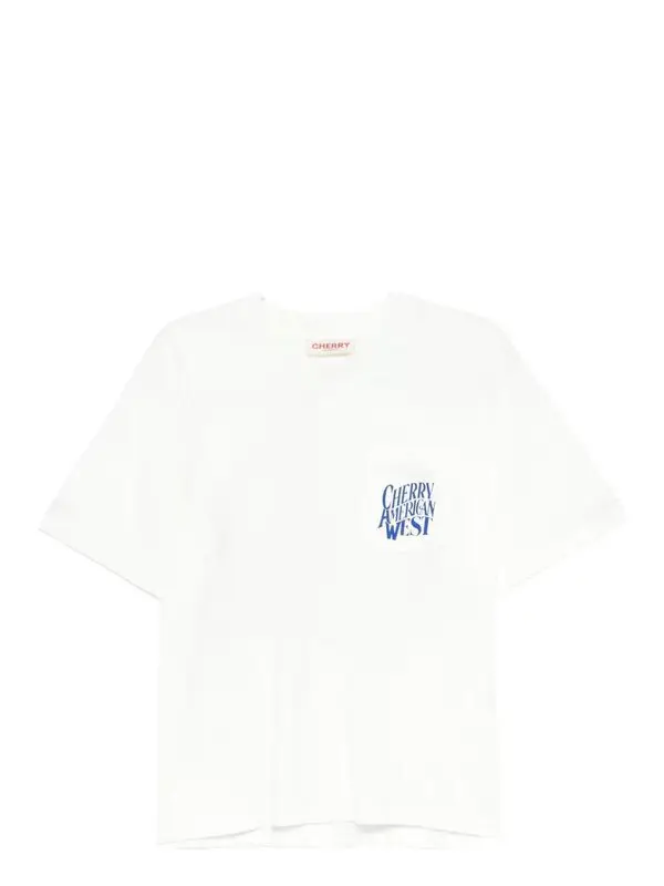 CHERRY LA Logo-printed T-shirt - White