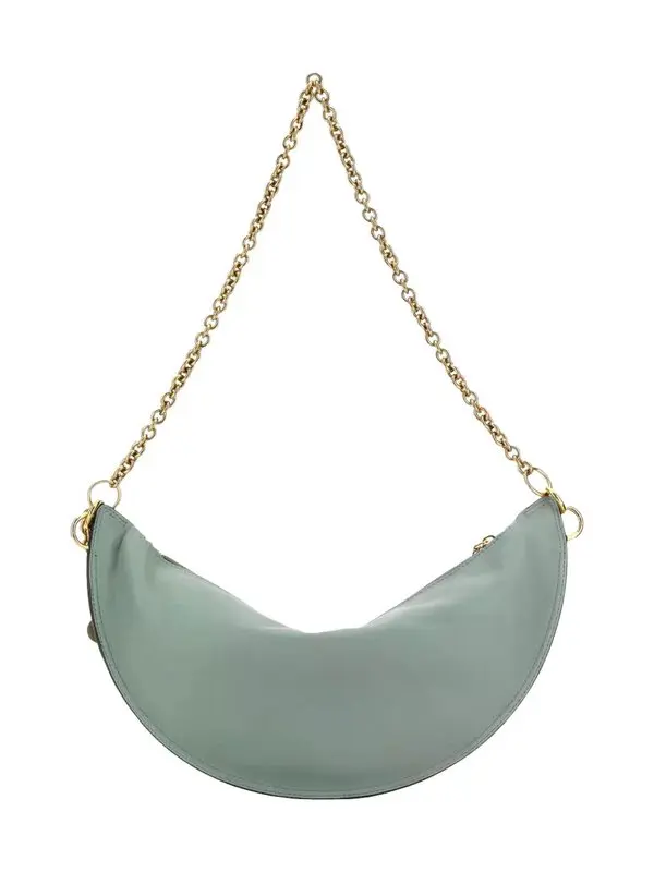 Chloé Icons Crescent Chain Shoulder Bag - Green