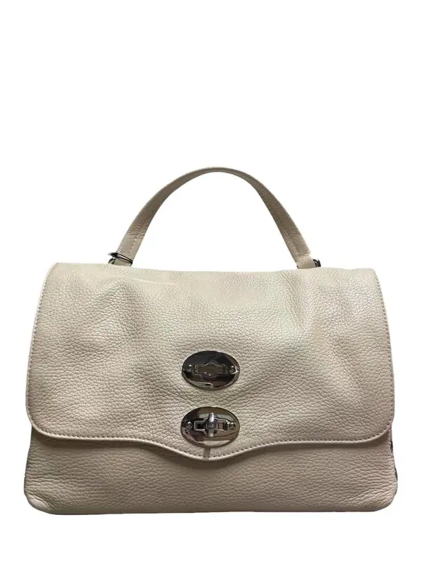 ZANELLATO Mini Postina Studs Tote Bag - Neutrals